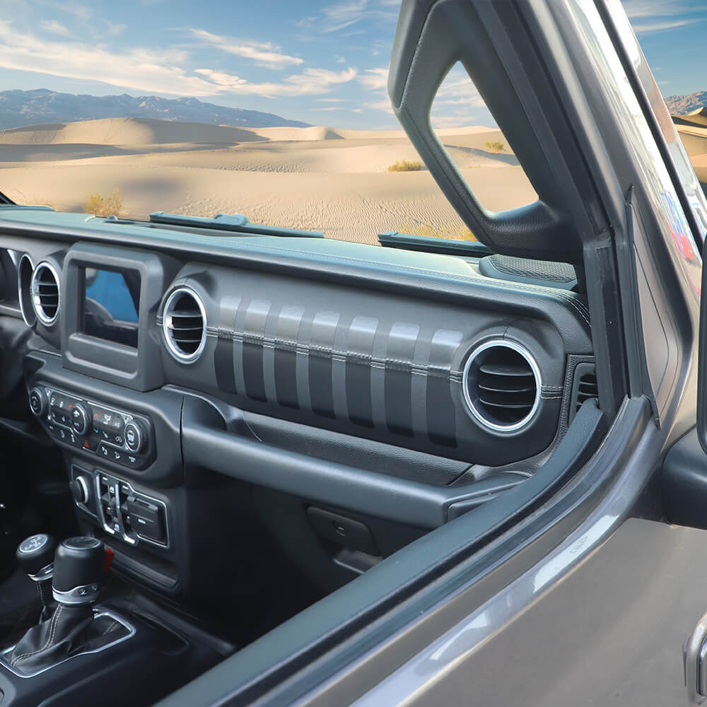 RT-TCZ Dashboard Grill Dash Sticker Decal fits Jeep Wrangler JL ...