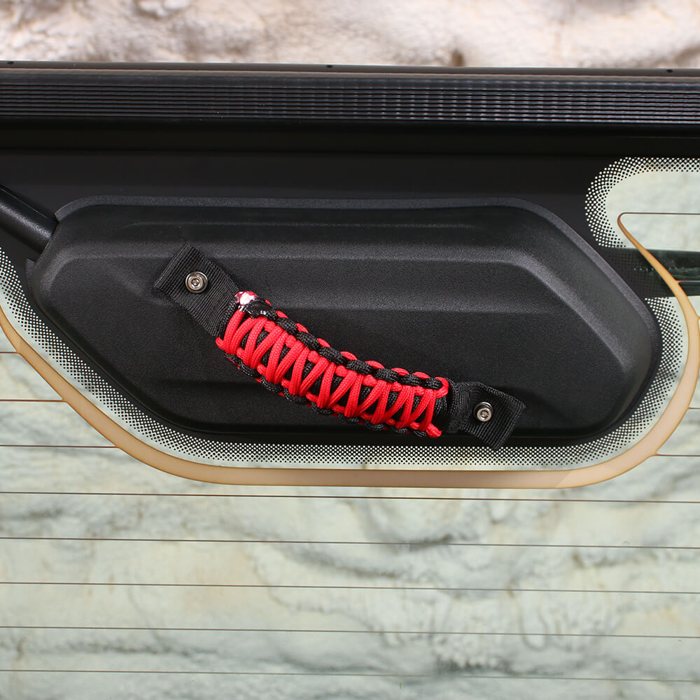 RT-TCZ For Jeep Wrangler JL 2018+ Rear Tail Window Glass Grab Handles ...