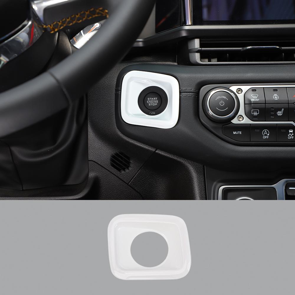 RT-TCZ For Jeep Wrangler JL 2024+ One-Button Start Switch Cover Panel ...