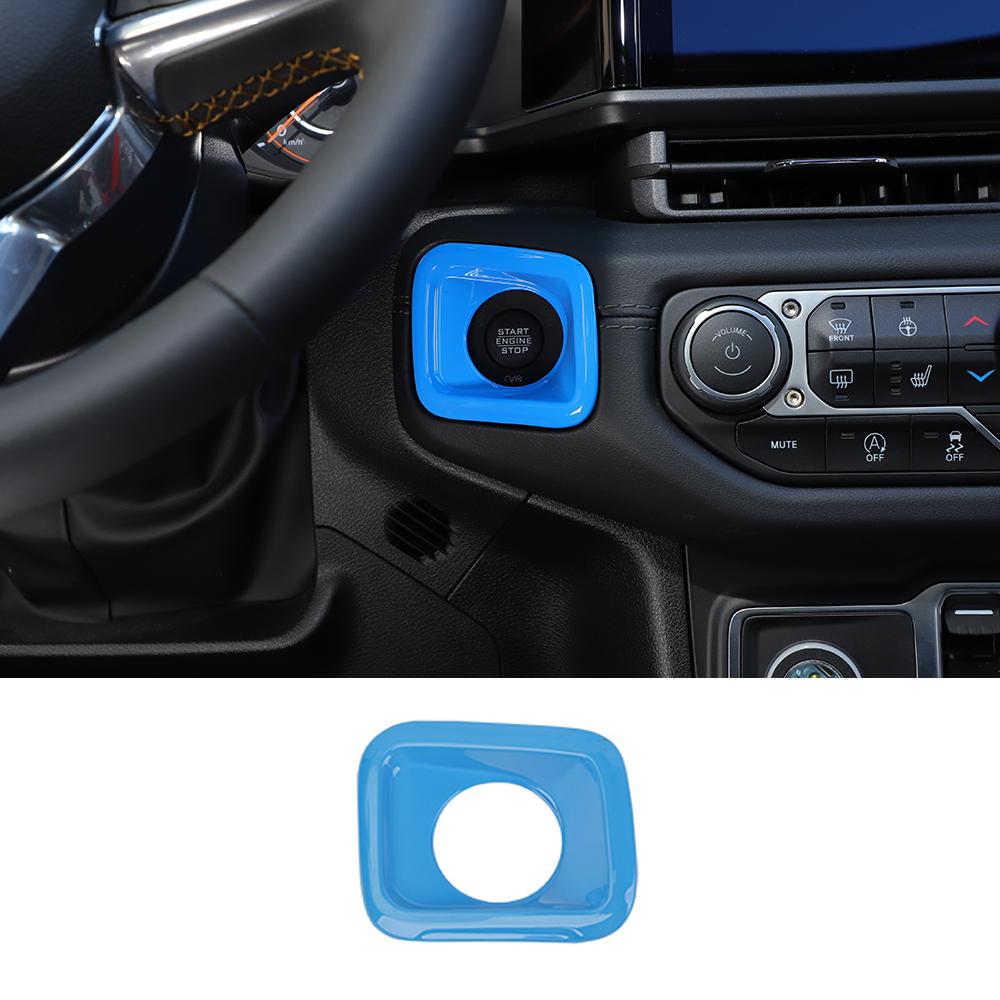 RT-TCZ For Jeep Wrangler JL 2024+ One-Button Start Switch Cover Panel ...