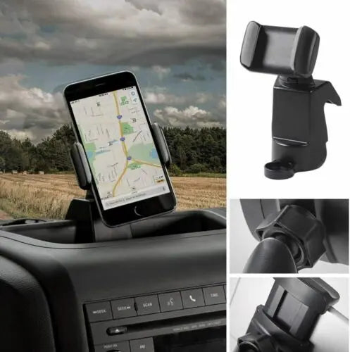 RT-TCZ Phone Holder Mount for 2011-2018 Jeep Wrangler JK JKU, Matt ...