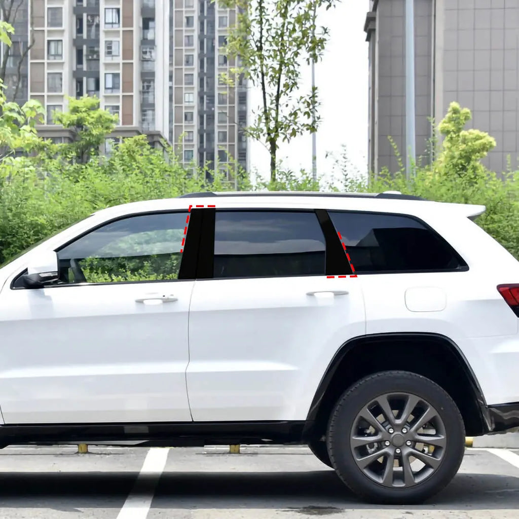 For 2011-2020 Jeep Grand Cherokee WK2 Car Window Center Pillar Trim ...
