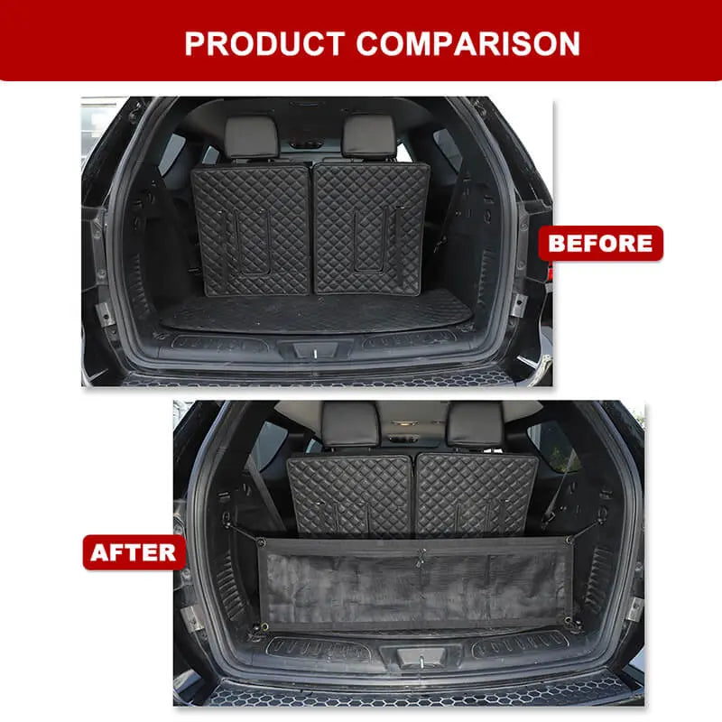 For 2011-2020 Jeep Grand Cherokee WK2 Rear Trunk Shelf Mesh Net Storage ...