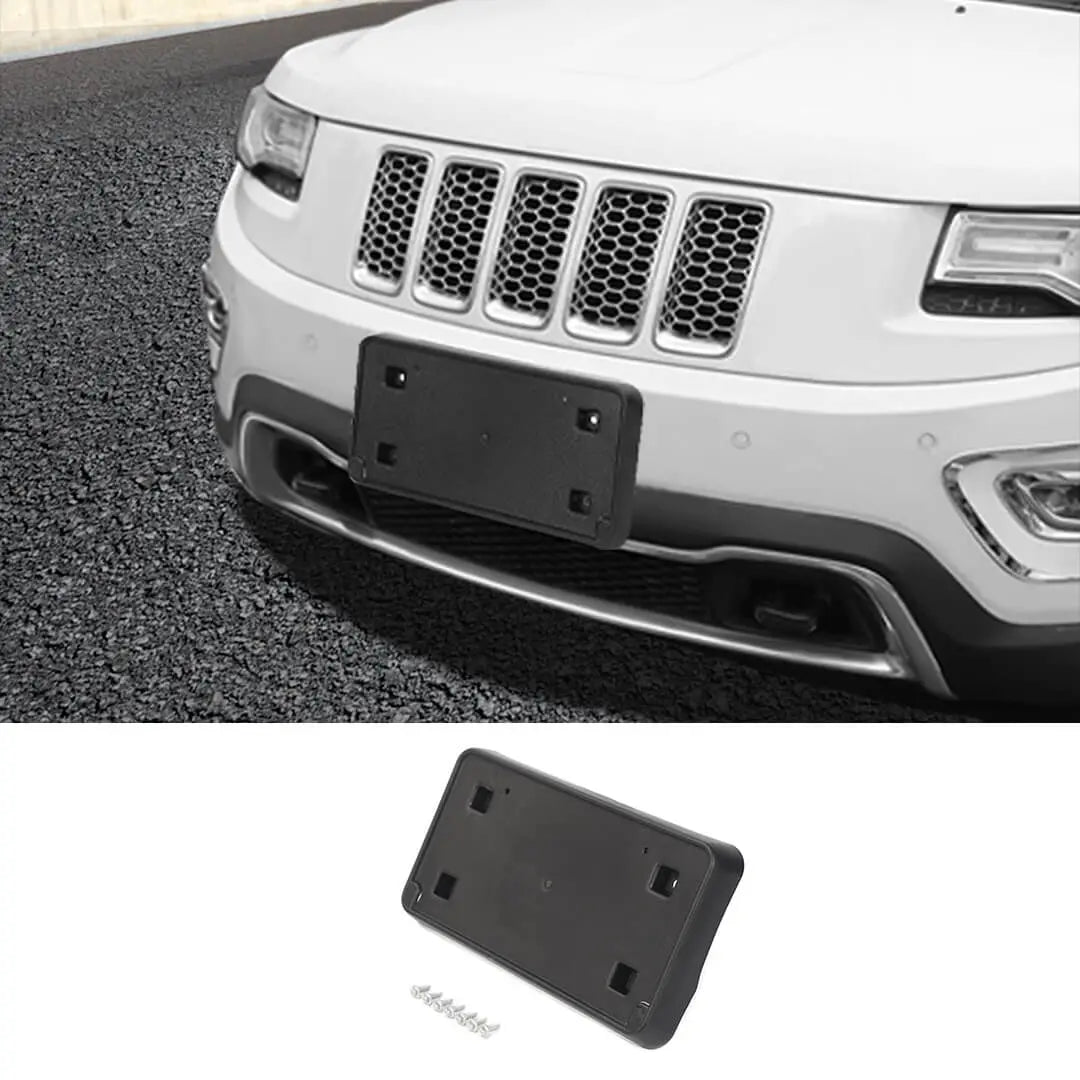 For 2014-2016 Jeep Grand Cherokee WK2 Front Bumper License Plate ...