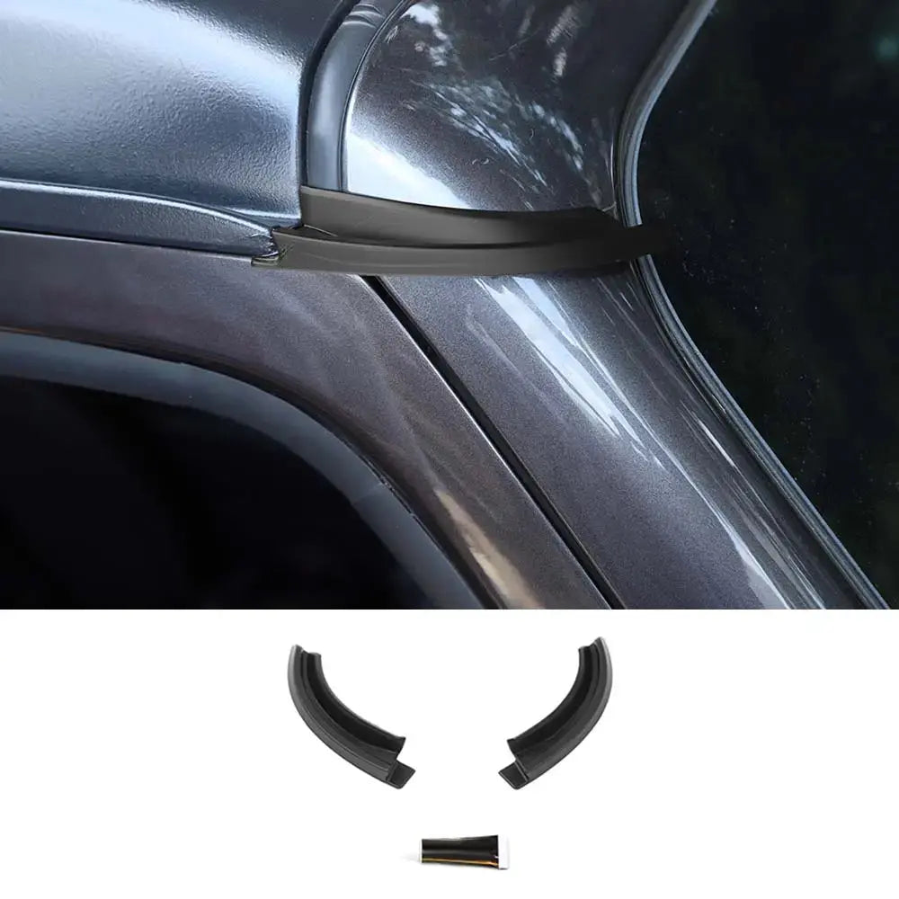 RT-TCZ Hardtop Rain Diverter ABS Drip Rail Extension Rain Gutter ...