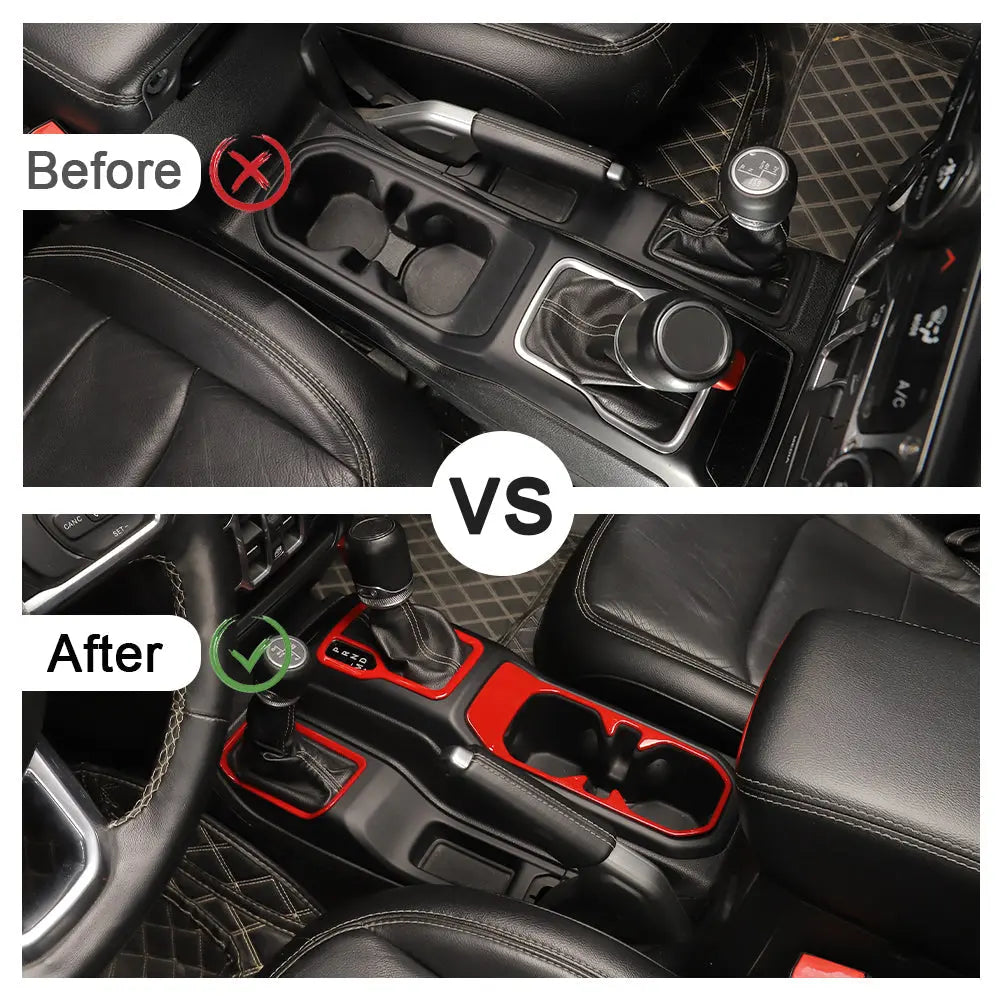 Console Accent Trim for Jeep JL JLU Gladiator JT 2018–2025 | Gear Shift ...