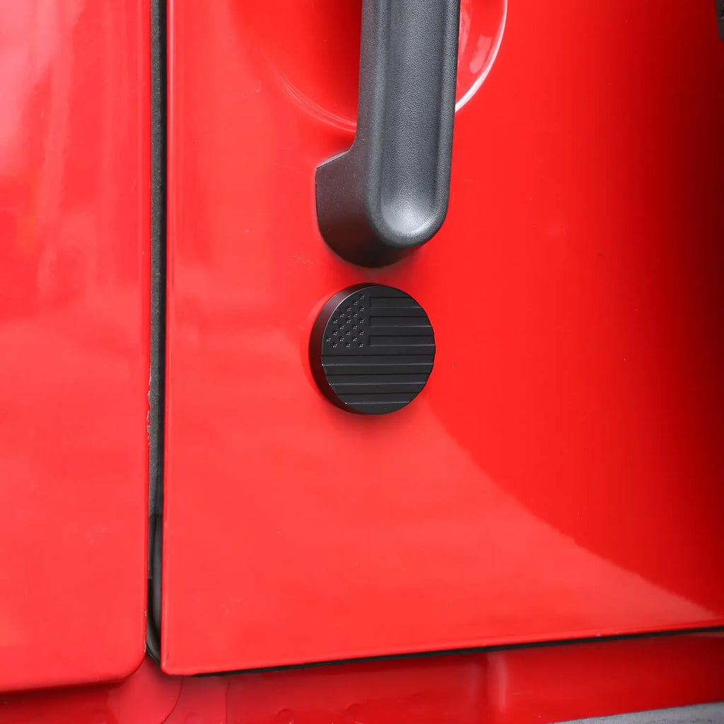 For Jeep Wrangler TJ JK JL & Gladiator JT Door Lock Cover Trim– RT-TCZ