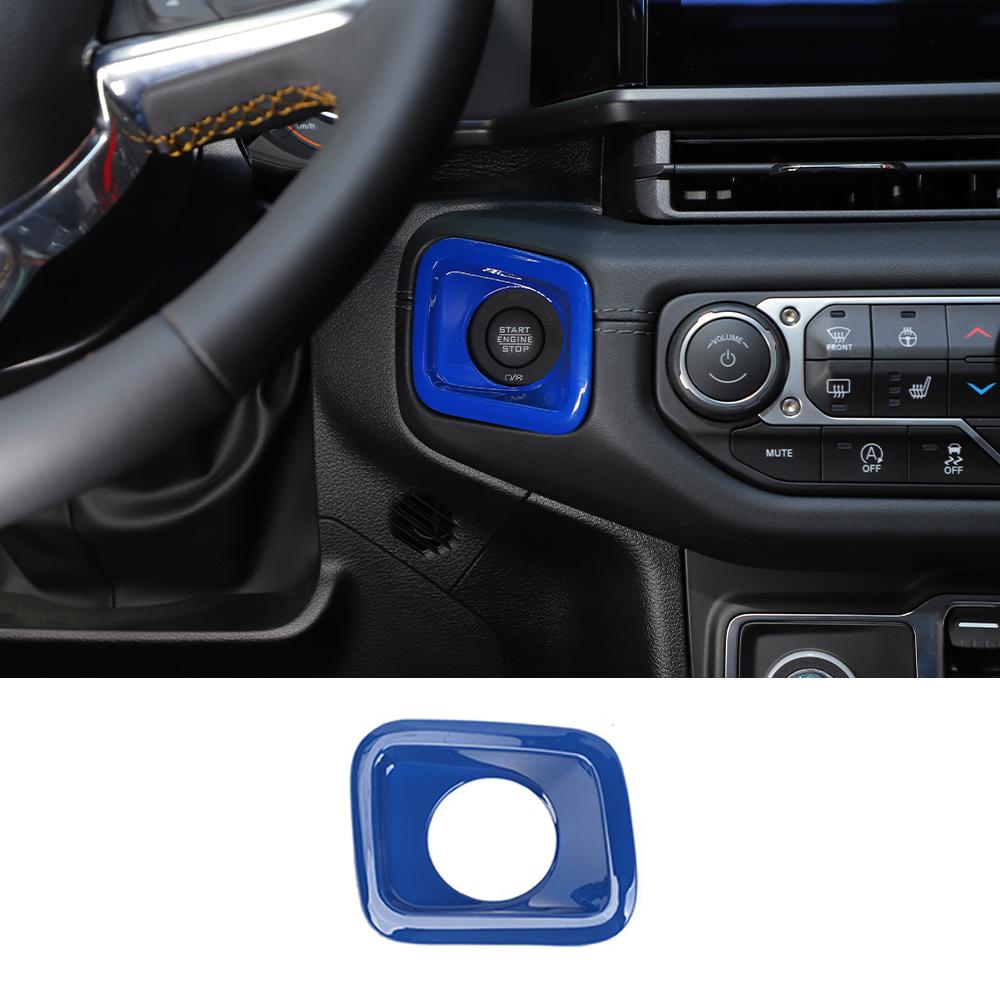 RT-TCZ For Jeep Wrangler JL 2024+ One-Button Start Switch Cover Panel ...