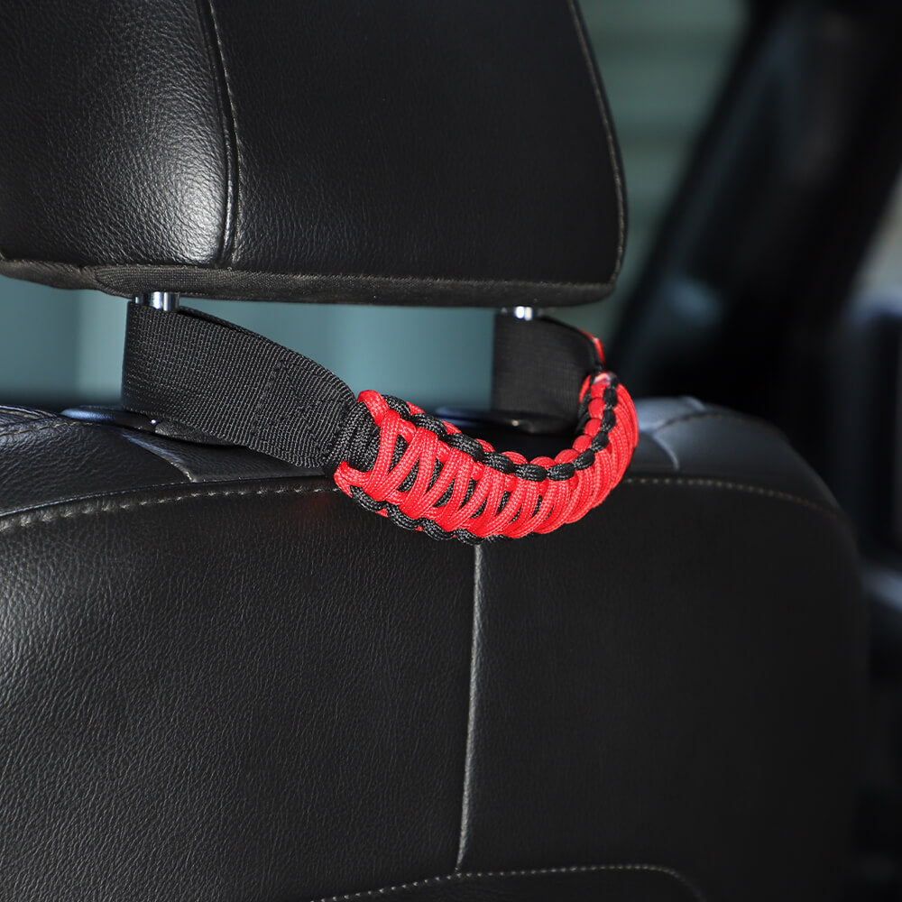 RT-TCZ USA Flag Grab Handle Rear Seat Headrest Grip Universal For Jeep ...
