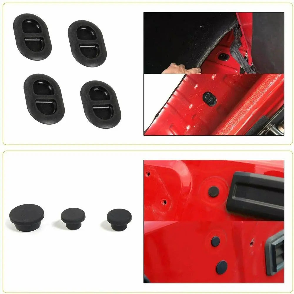 RT-TCZ 7x Tailgate Plugs Floor Drain Plugs Rubber Plugs for Jeep ...