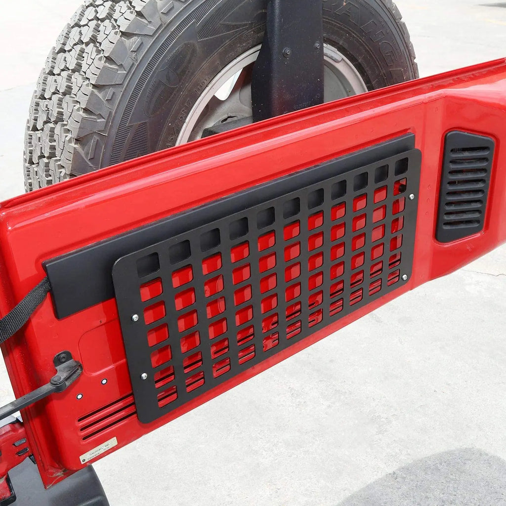 RT-TCZ Rear Rack Trunk Cargo Shelf Solid Steel Interior Luggage Storage ...