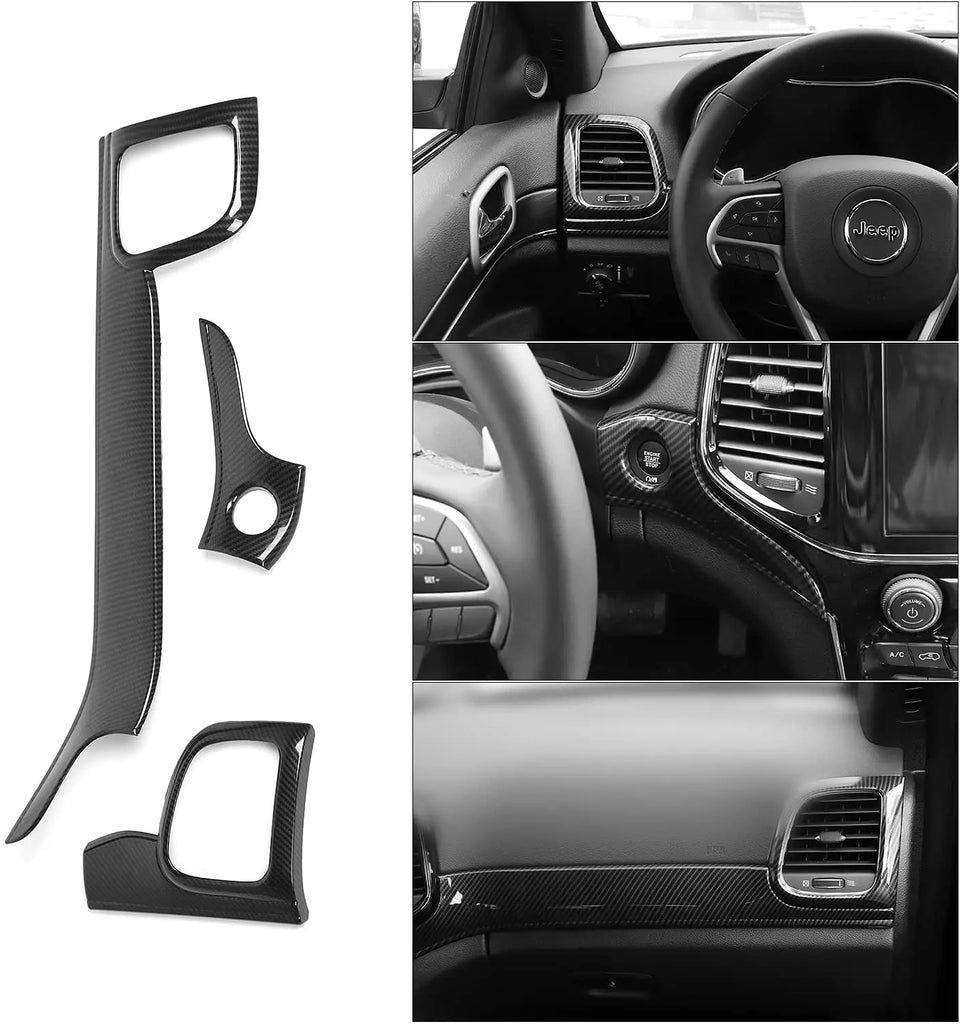 RT-TCZ Dashboard Center Console Panel Trim Kit Interior Decor ...