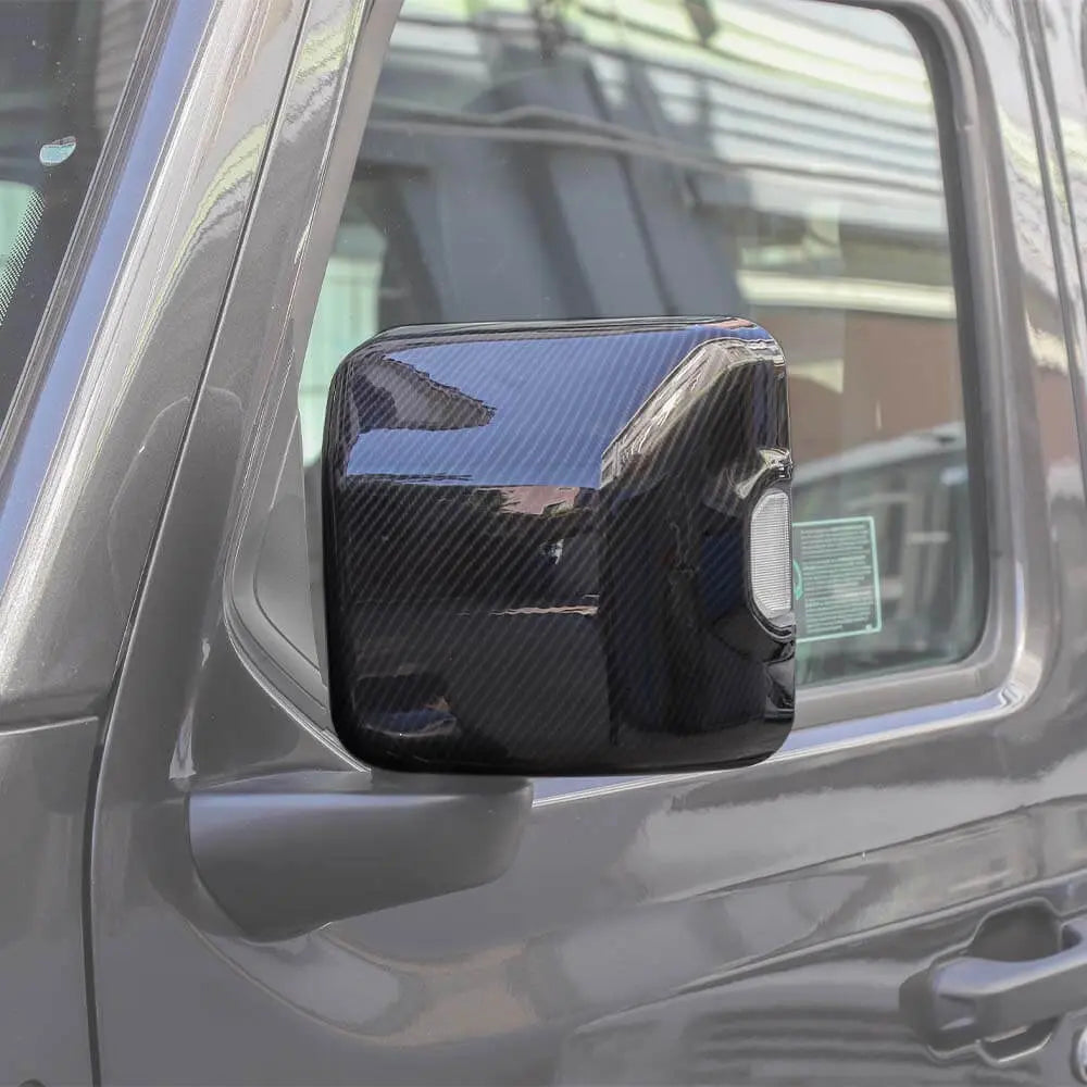 RT-TCZ Exterior Rearview Mirror Cover Trim Bezels for 2018+ Jeep ...