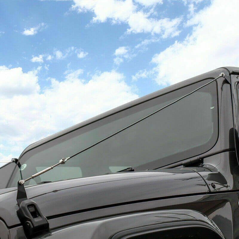 Jeep Wrangler JL/JLU & Gladiator JT Adjustable Limb Riser Kit – Black ...